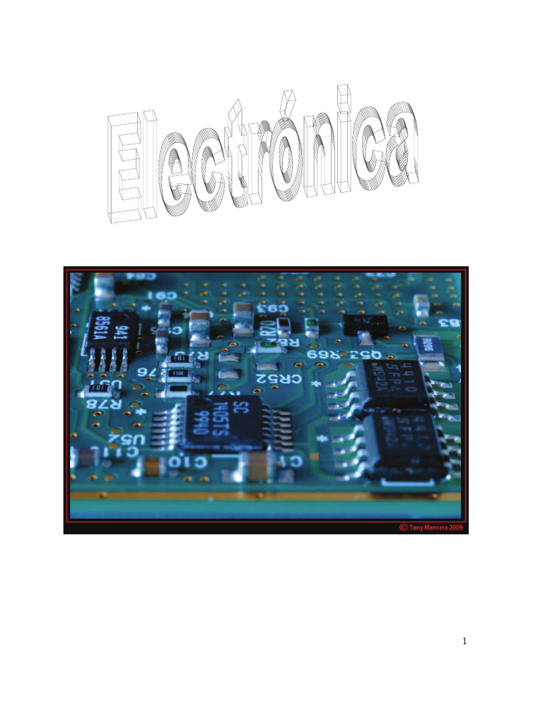 01 Electronica Basica | PDF | Transistor | Capacidad