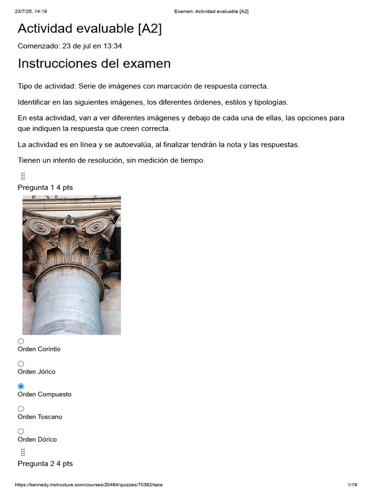 Examen Actividad Evaluable (A2) - ARQUITECTURA | PDF | Diseño arquitectonico | Arquitectura