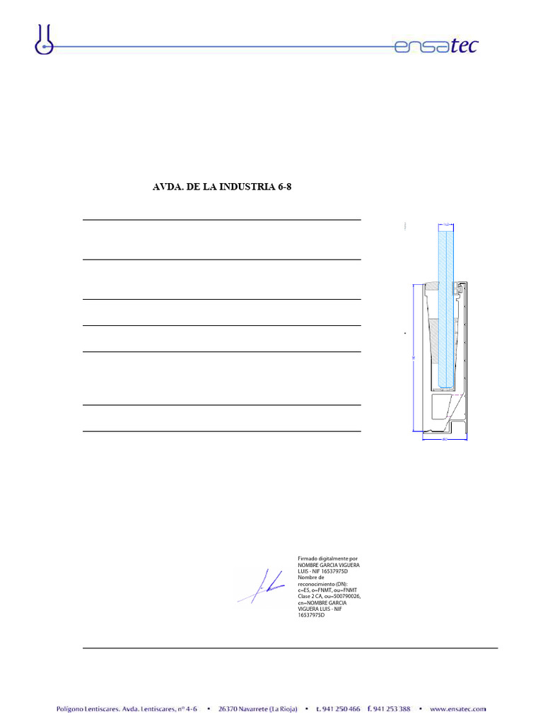 Ensayo Barandilla V185!88!2 CTE | PDF
