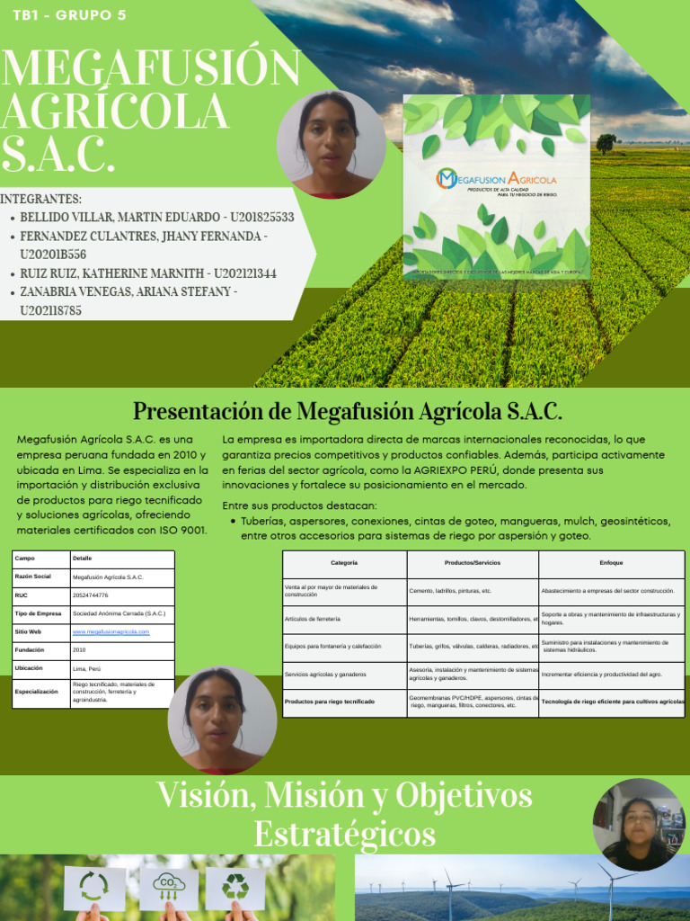 Megafusión Agrícola S.a.C. | PDF | Logística | Marketing
