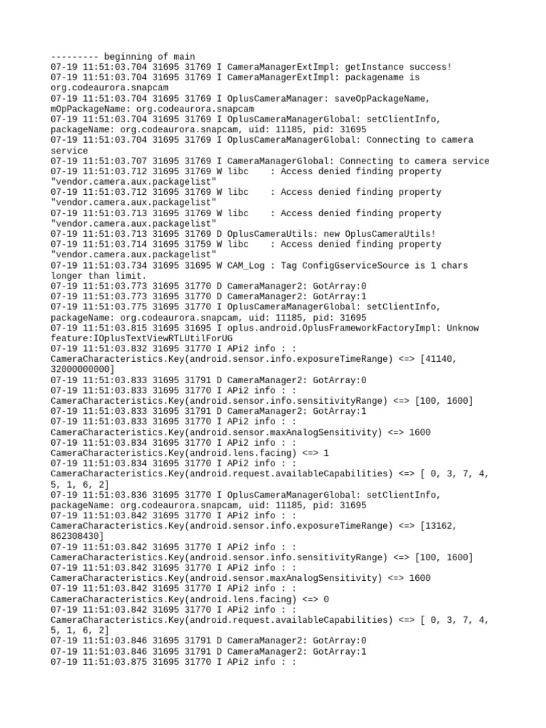 Log Cat 1752922263631 | PDF | Computing | Software