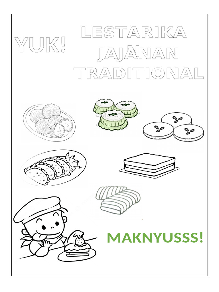 Poster Jajanan Traditional | PDF