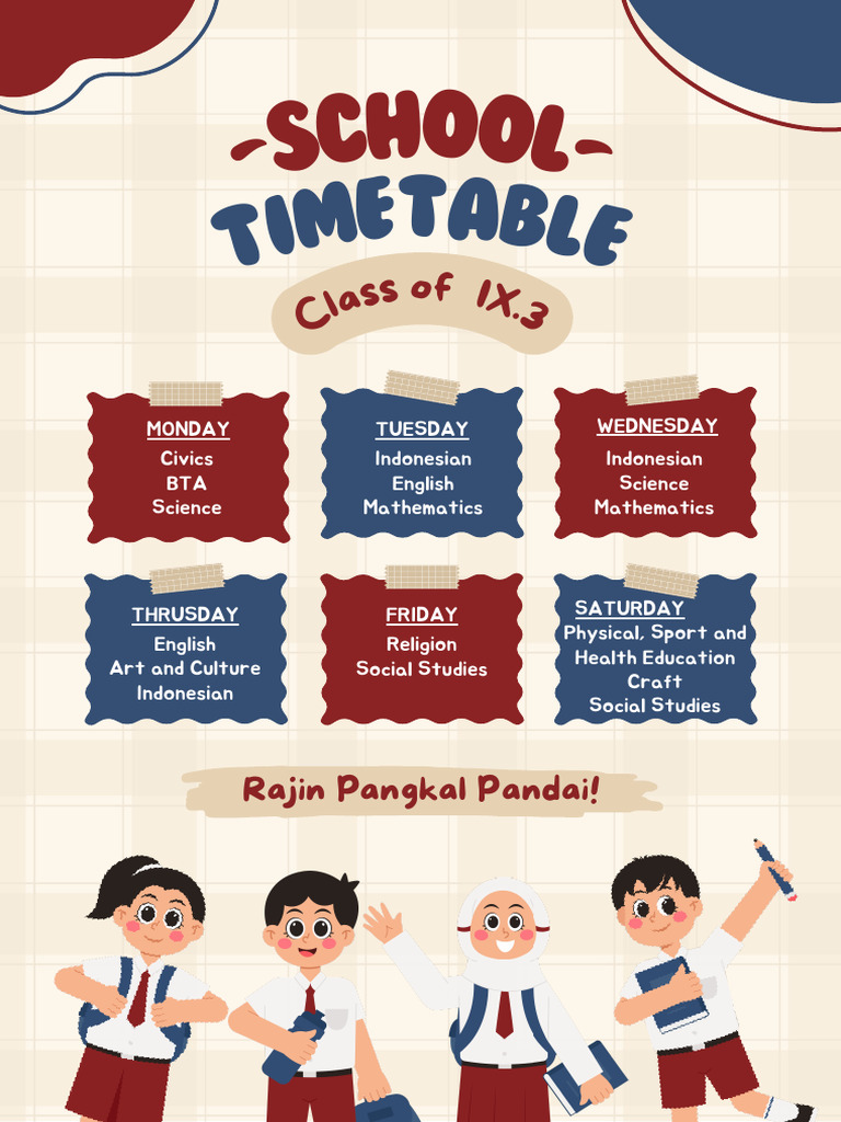 Classroom Cleaners Poster in Illustrative Background | PDF