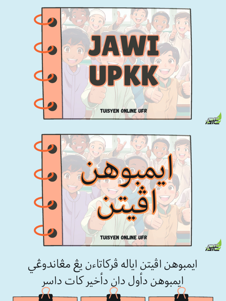 Kelas 3 JAWI UPKK Imbuhan Apitan | PDF