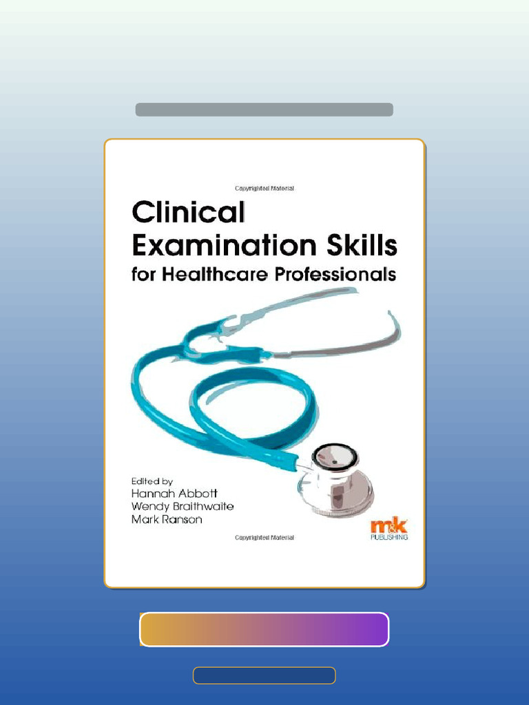 Clinical Examination Skills For Healthcare Professionals Download ...