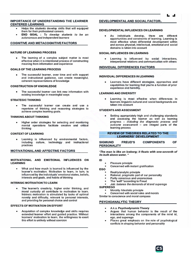 Facilitating Learning | PDF