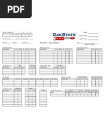 Football Stats Template