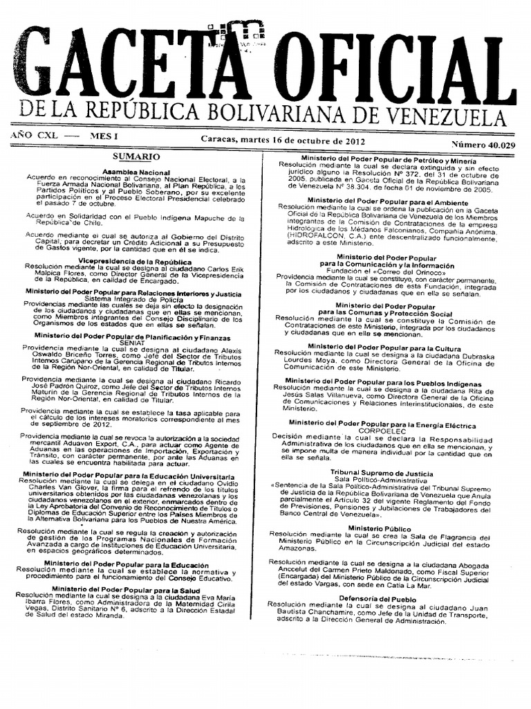 Resolución 058 | PDF