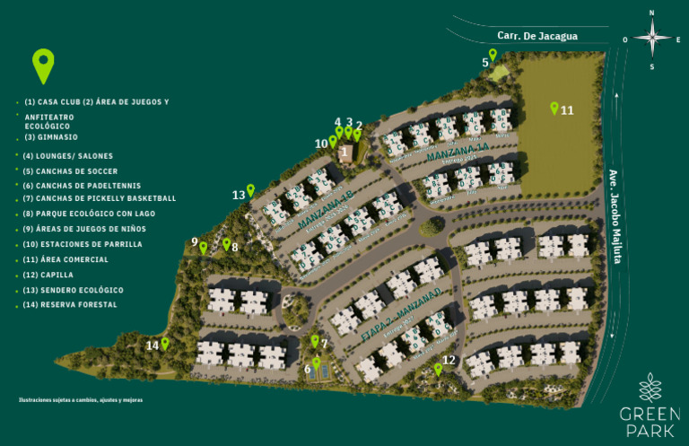 MasterPlan GreenPark Nuevo PDF | PDF