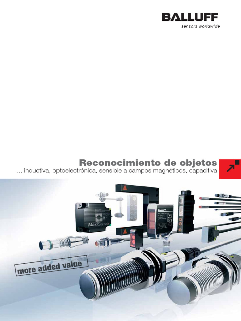 Sensores de Detección de Objetos Balluff | PDF | Sensor | Equipo