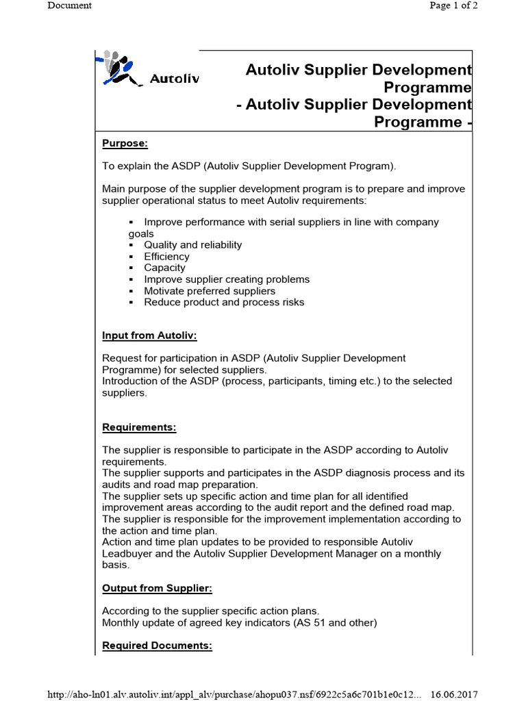 Development Programme | PDF | Audit | Business