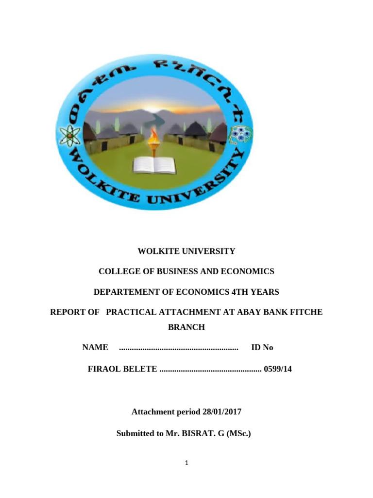 Fitche Practical | PDF | Banks | Attachment Theory