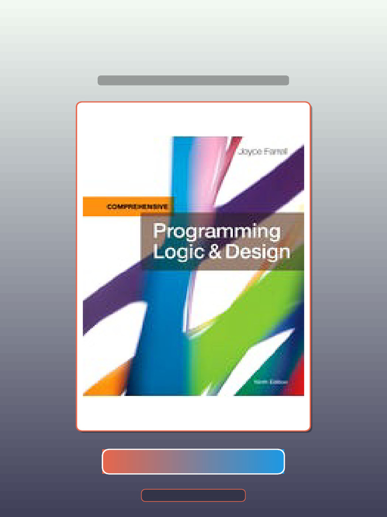 Programming Logic Design Comprehensive 9th Edition Official Test Bank