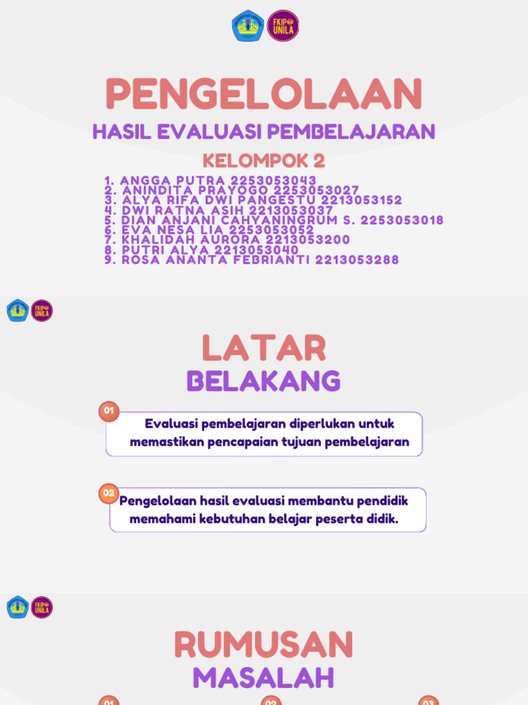 Pptkel 2 Eval 2025 | PDF