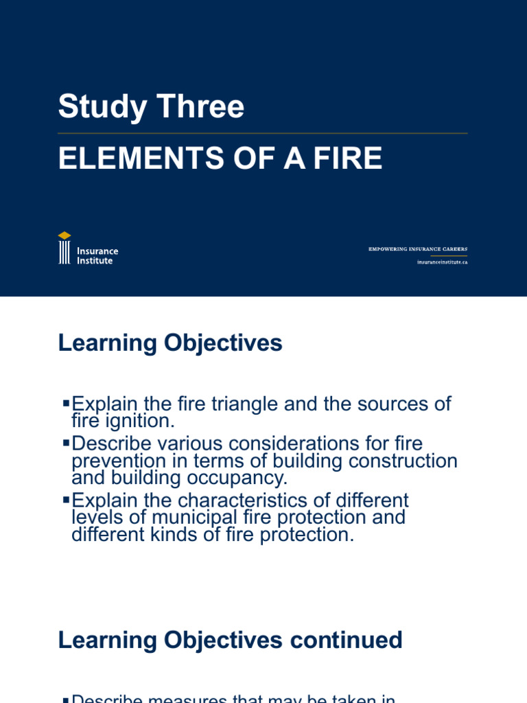 C27 2023 en Study 03 Summary Slides | PDF | Fires | Firefighting