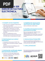 Guía para ser Emisor Electrónico | PDF | Contribuyente | Informática