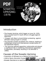 Soweto Uprising: A Turning Point in Apartheid | PDF | Apartheid ...