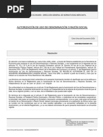 Reglamento de Uso de Denominaciones Sociales | PDF