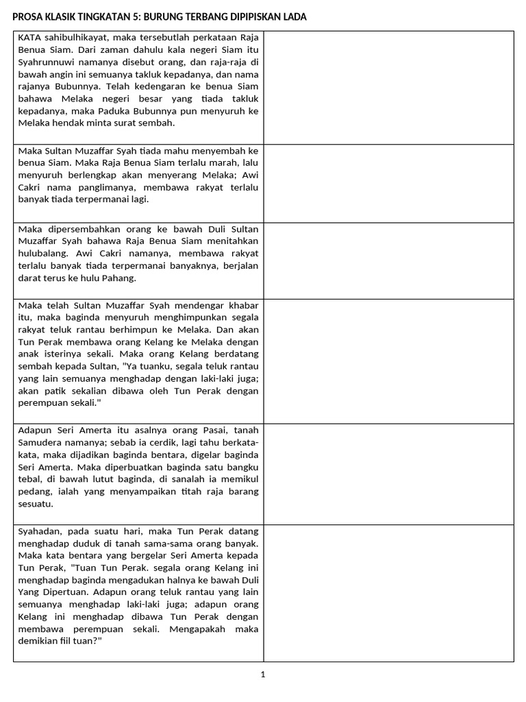 Perang Melaka dan Raja Siam | PDF