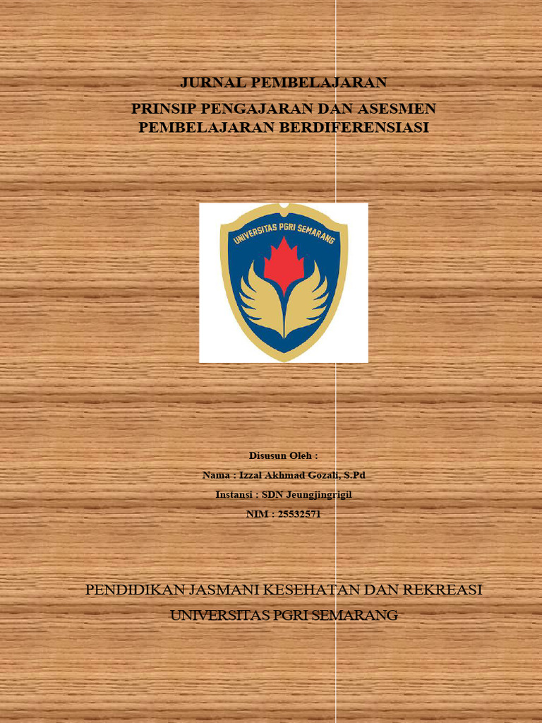 Izzal Akhmad Gozali - 25532571 - Prinsip Pengajaran Dan Asesmen | PDF