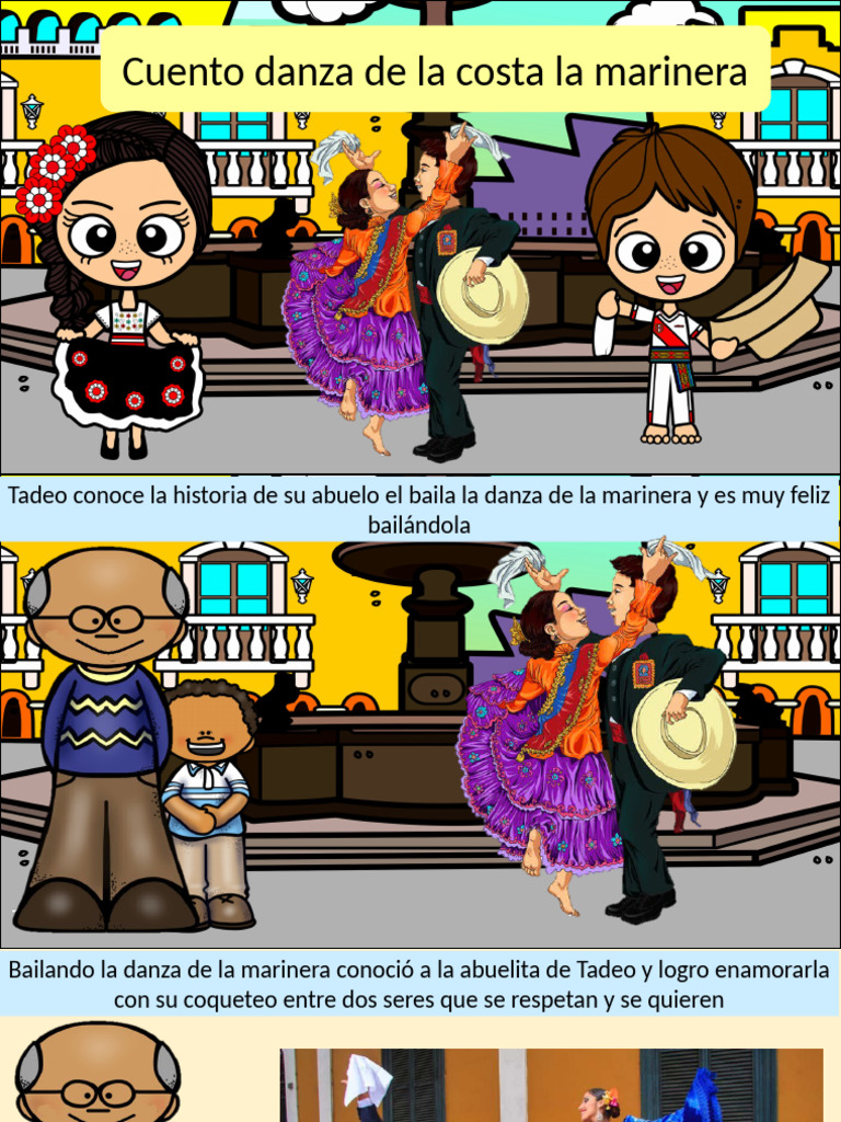 CUENTO DANZA DE LA COSTA MARINERA | PDF