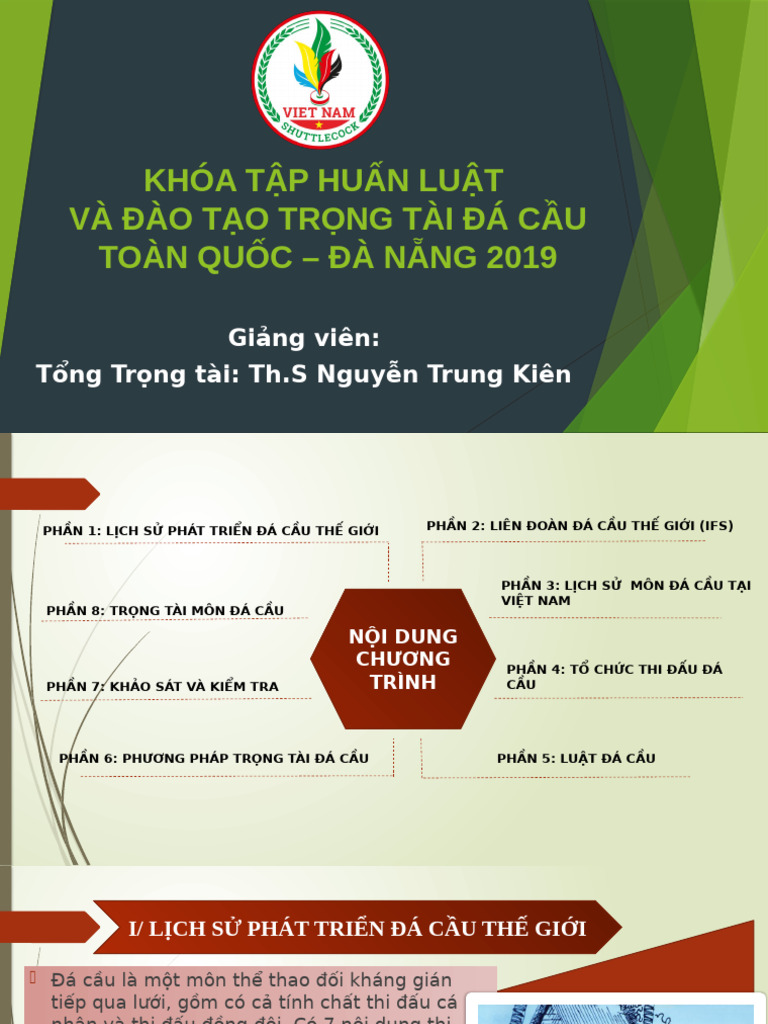 Bai Giang 1 (Mon Da Cau) | PDF