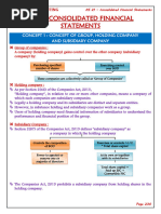Guidance Notes On Cfs Issued by Icai | PDF | Audit | Consolidation ...