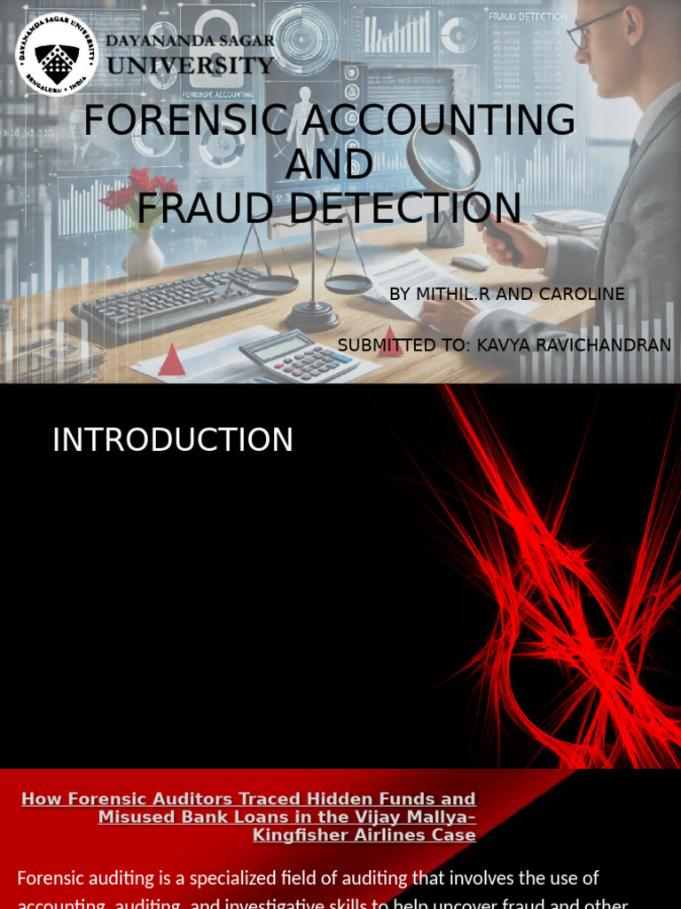 Forensic Accounting | PDF | Accounting | Audit