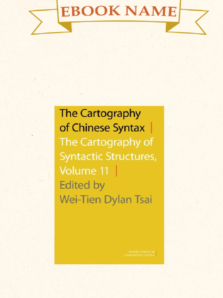 The Cartography of Chinese Syntax The Cartography of Syntactic Structures Volume 11 1st Edition ...