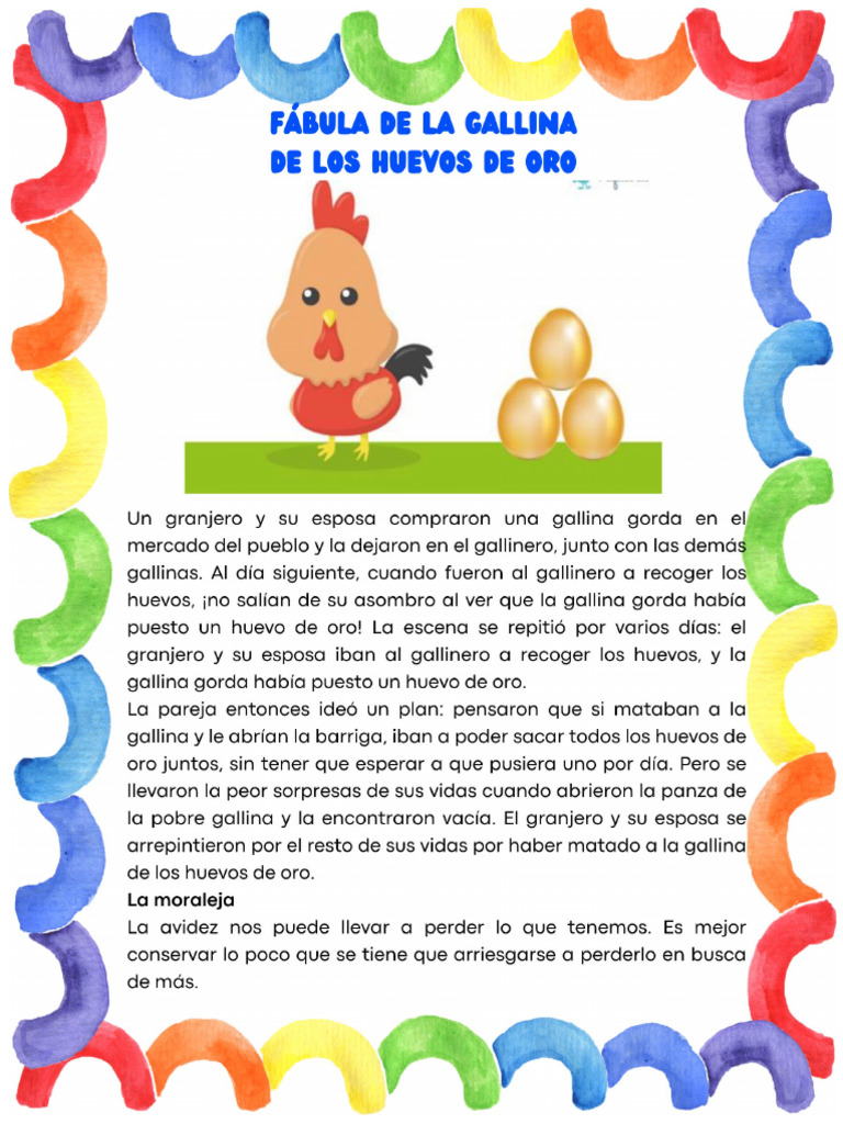 Fábulas ilustradas para niños | PDF | Fábula | Oveja