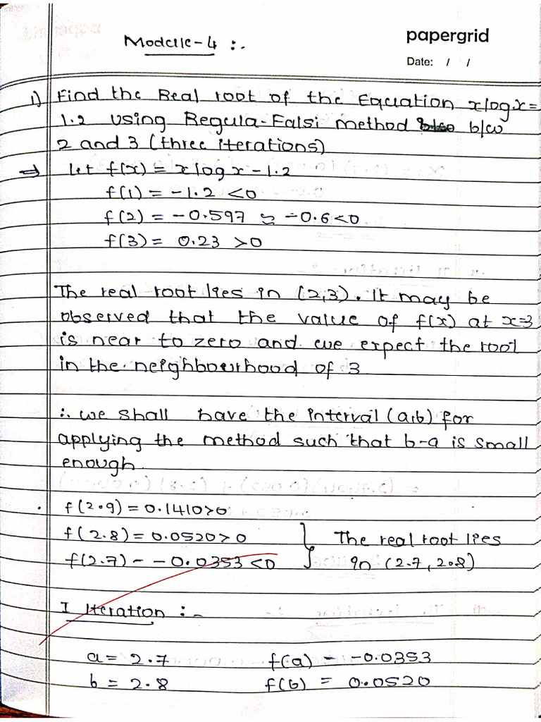 Maths Important Questions Answers Module 1 | PDF