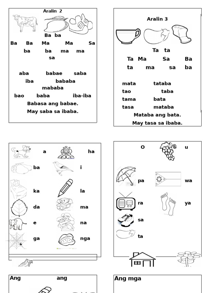 Magbasa Tayo 1 | PDF