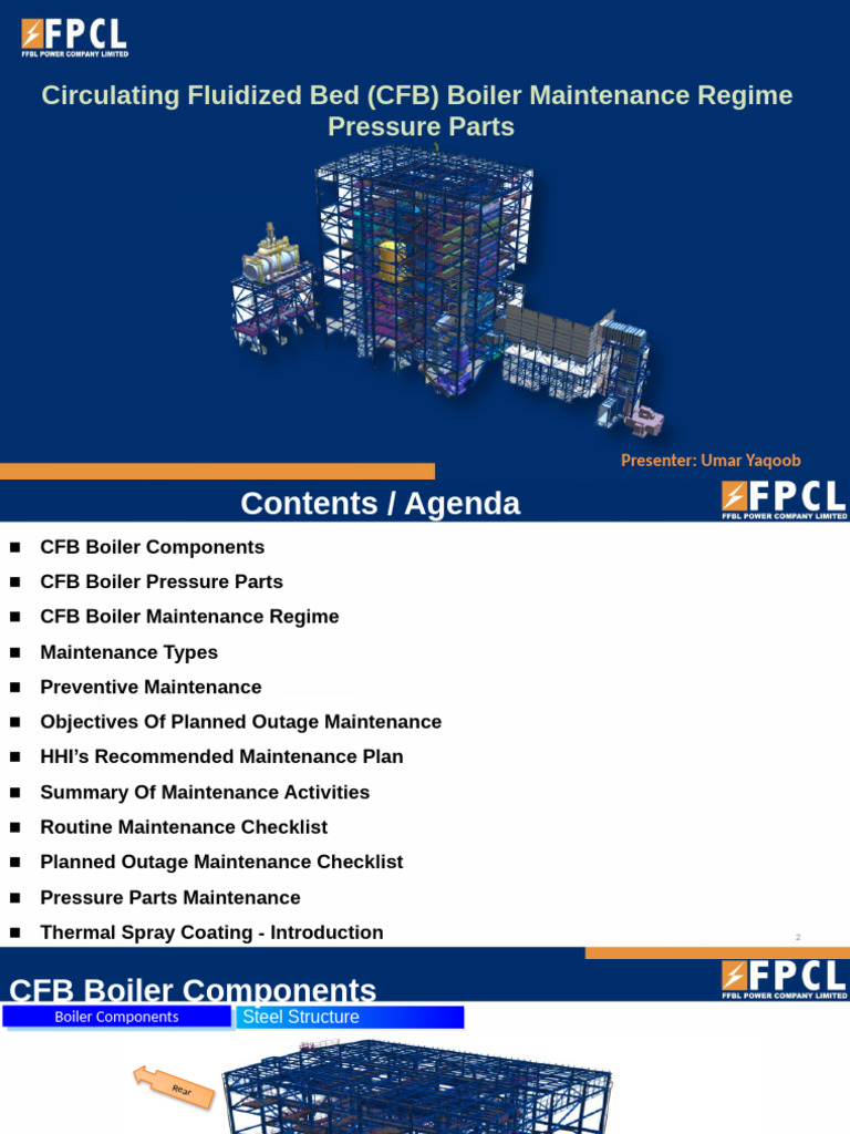 CFB Boiler Maintenance Procedures | PDF | Boiler | Welding