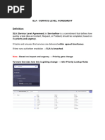 SLA Setup in ServiceNow | PDF | Service Level Agreement | Information ...