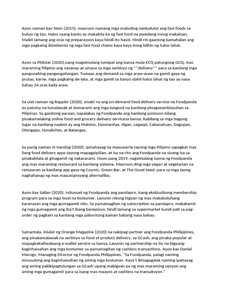 Local RRL Kulang Kulang | PDF