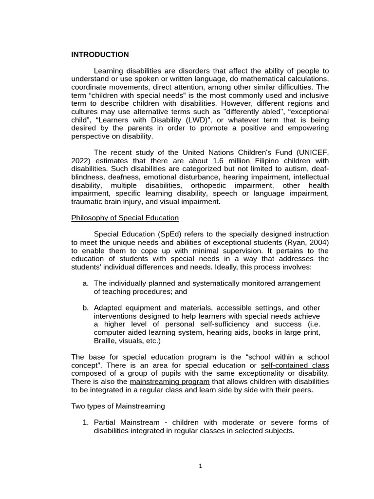 Final Feasibility Study | PDF | Attention Deficit Hyperactivity Disorder | Special Education