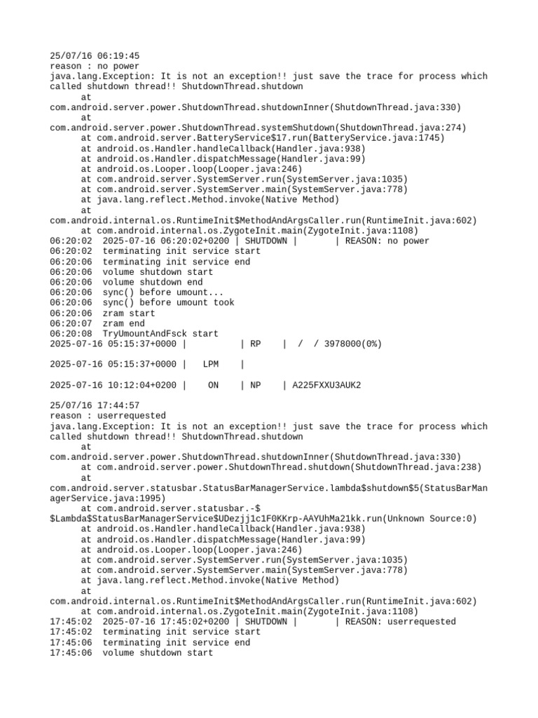Power Off Reset Reason Backup | PDF | Computing