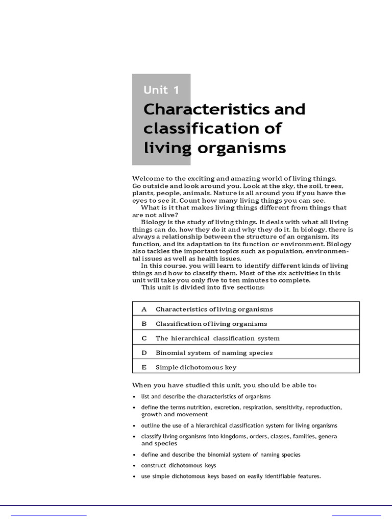 PIGCSE - Unit 1 Bio Notes | PDF | Nutrition | Diet & Nutrition