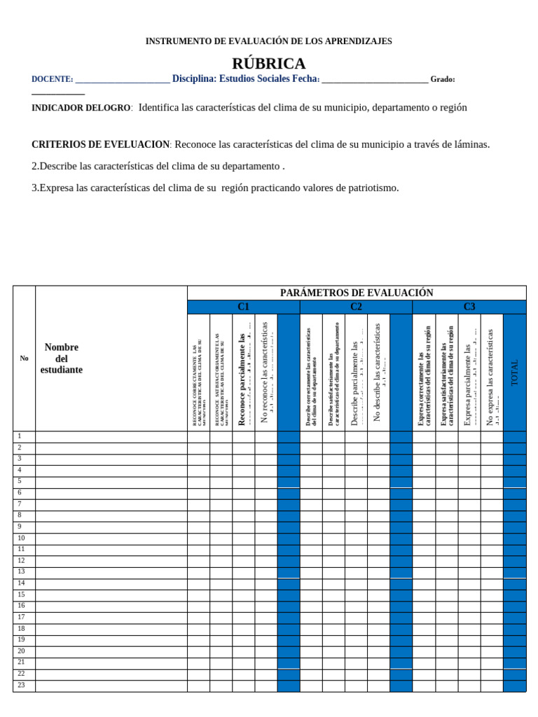 Instrumentos de EESS | PDF