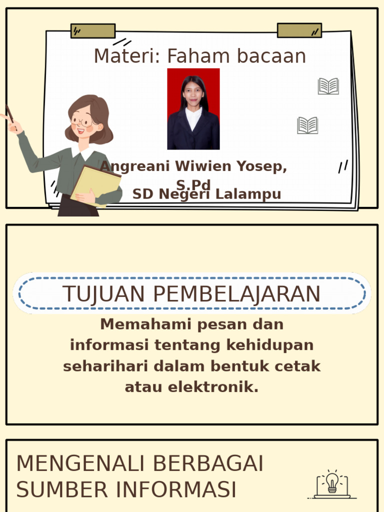 Bahan Ajar Anggreani Wiwien Yosep, S.PD | PDF