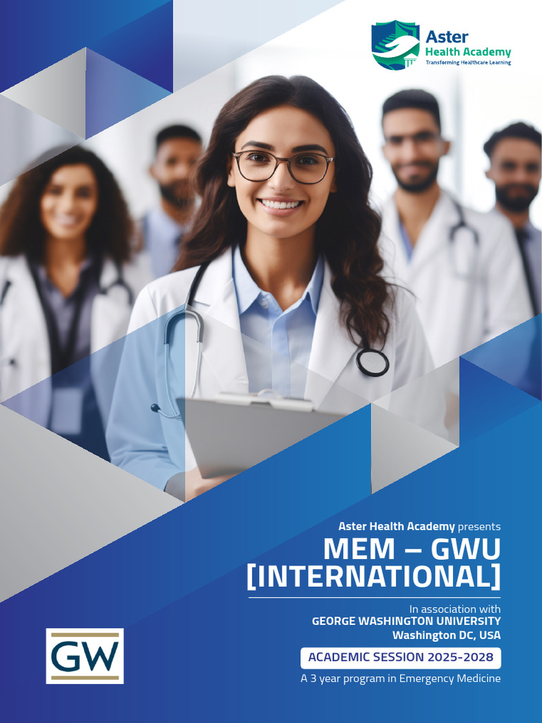 MEM-GWU Emergency Medicine Program | PDF | Medicine | Doctor Of Medicine