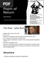 Poem of Return 2023 Updated Poem Analysis For Grade 12 English Home ...