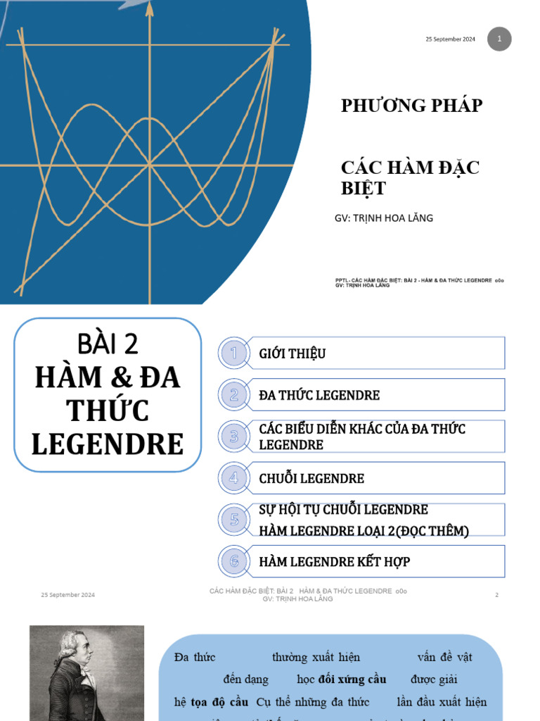 2025 - PPTL - Cac Ham Dac Biet - Bai 2 | PDF