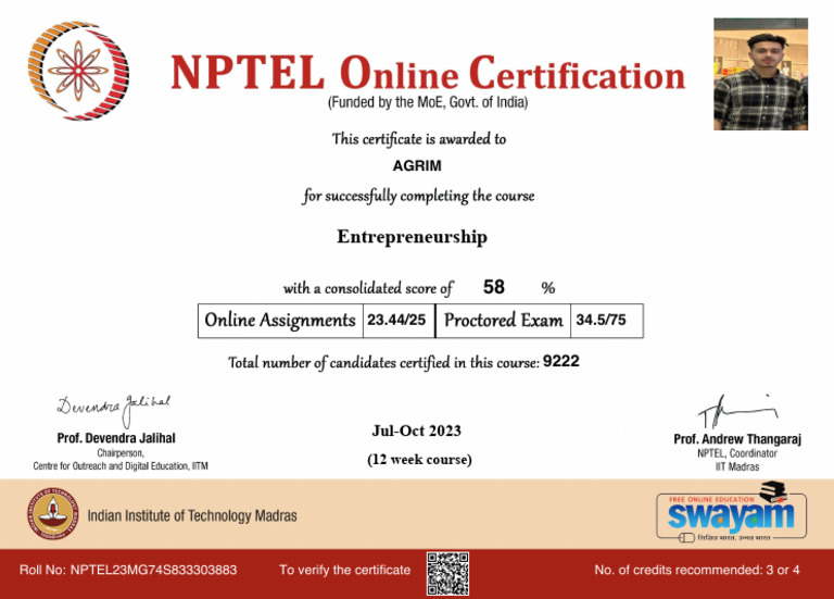 Httpsinternalapp Nptel Ac inNOCNOC23SEM2Ecertificates110noc23 ...