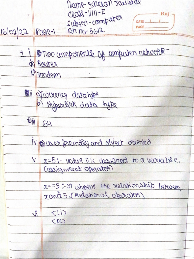 Computer Final Exam Ishaan Jaiswal 5612 | PDF