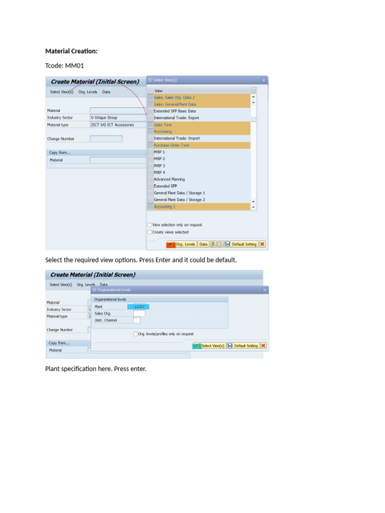SAP MM Docs by Nizam | PDF