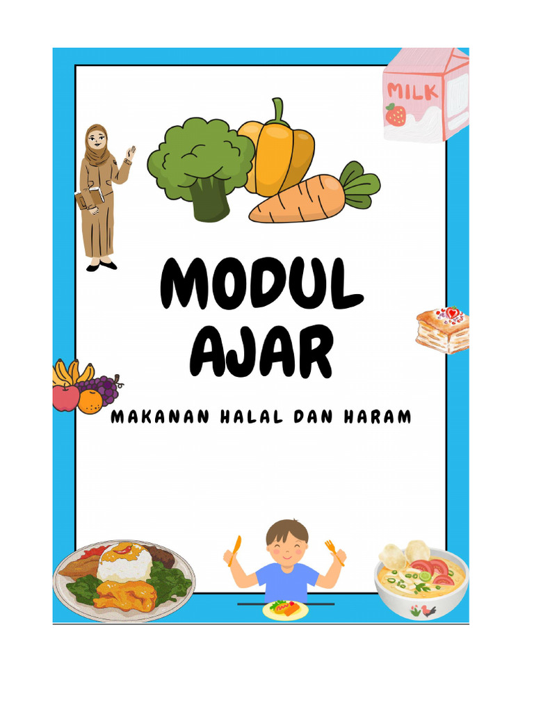 Modul Ajar Bab Makanan Halal Dan Haram 2025 | PDF