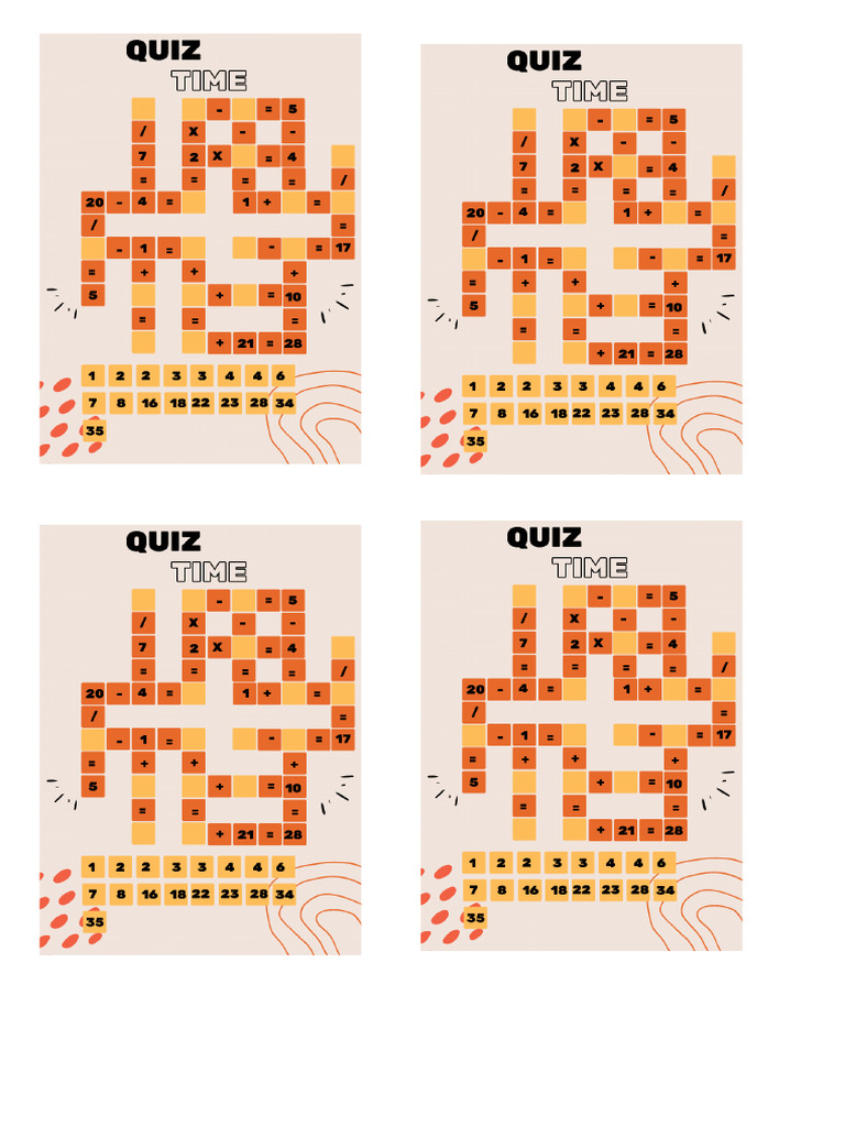 Quiz Time | PDF