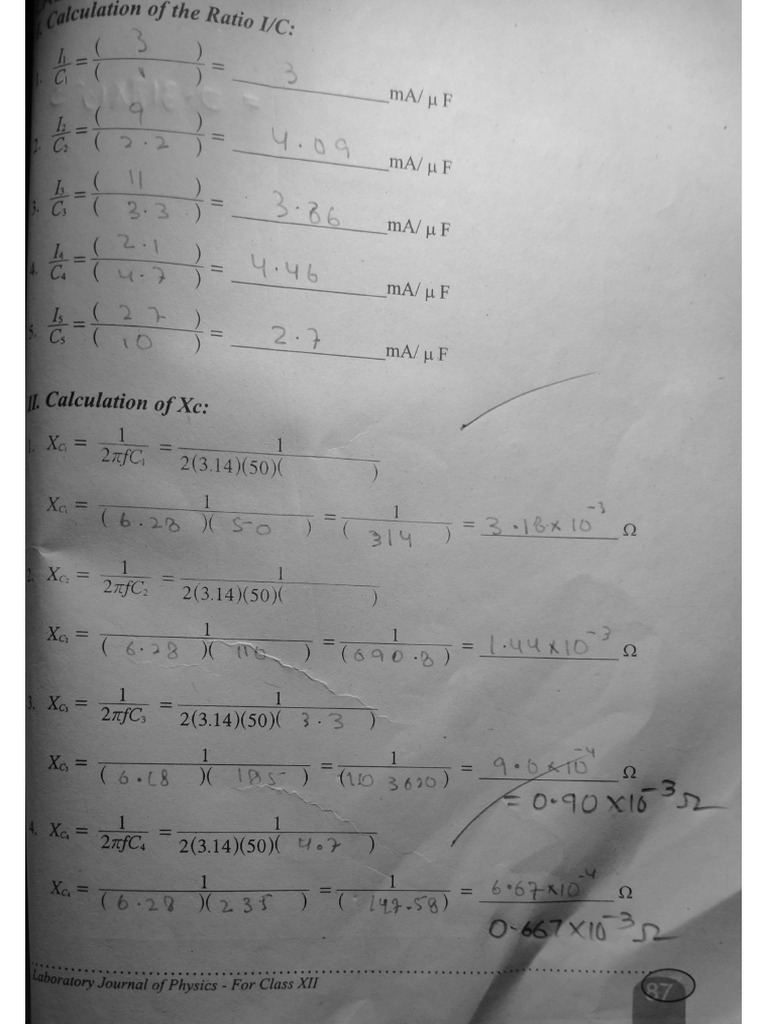 Ac Circuit (Graph) | PDF