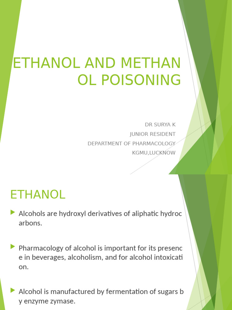 Alcohol Poisoning | PDF | Alcoholic Beverages | Medical Specialties